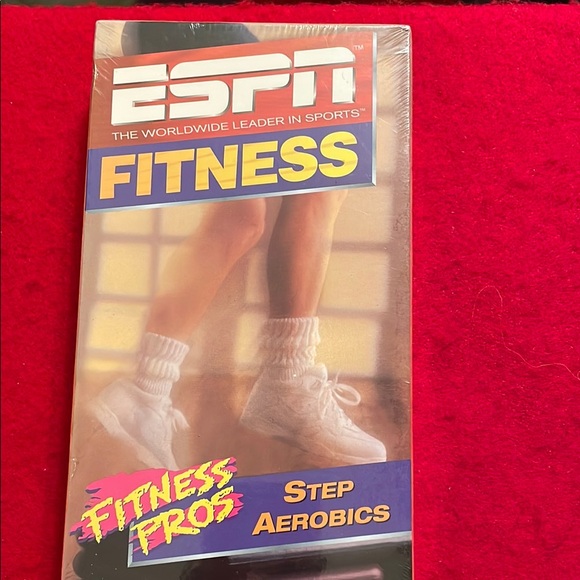 ESPN | Media | Espn Fitness Pros Step Aerobics Vhs | Poshmark